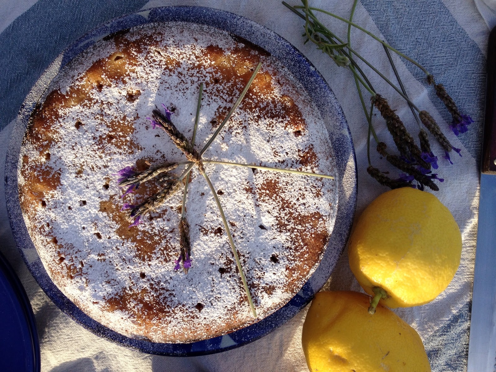 Olive oil, honey, lemon and lavender cake – Mrs Rachel Brady