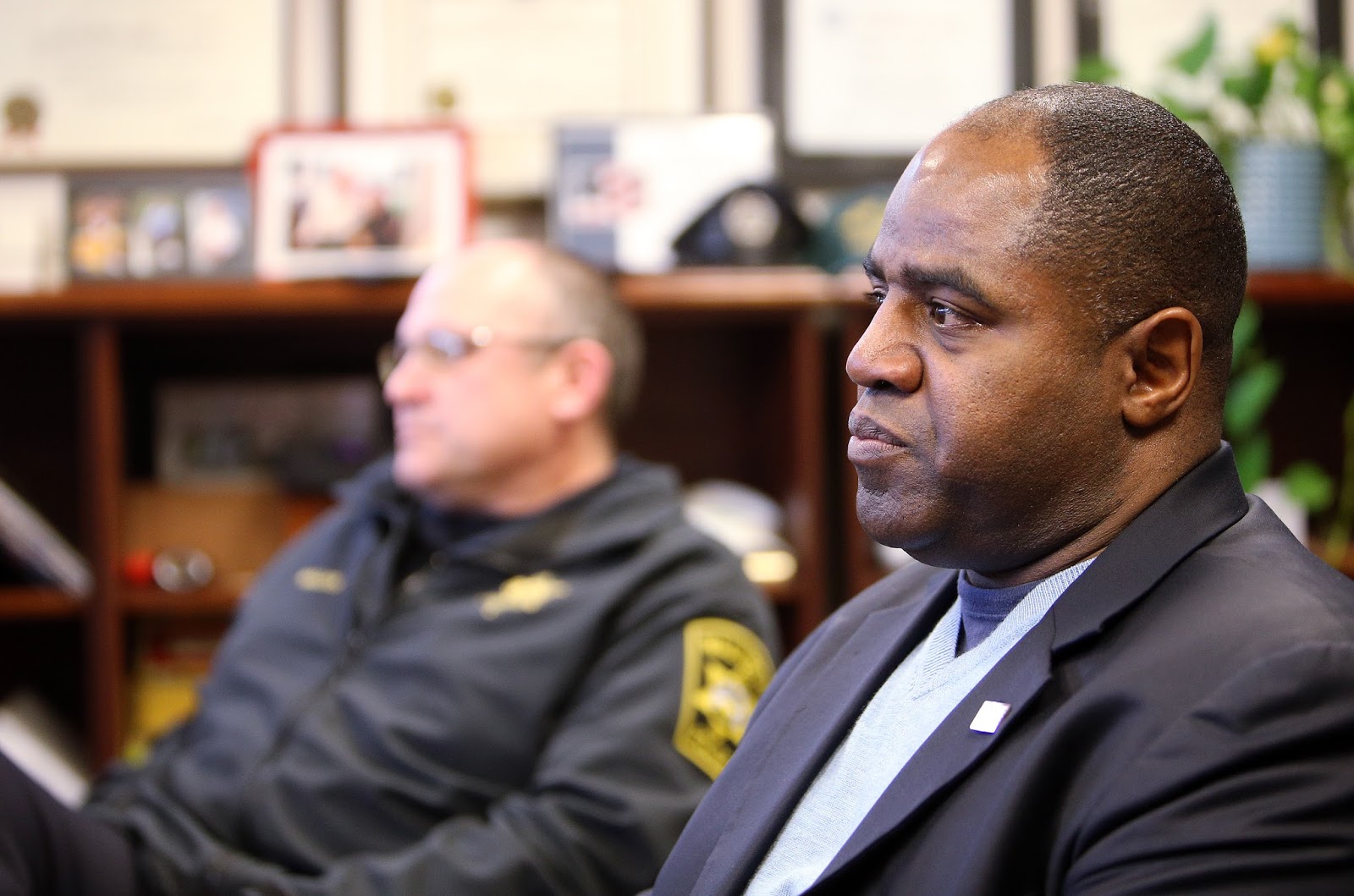 Mark Kodiak Ukena: Waukegan Mayor Cunningham at Lake County Jail for a ...