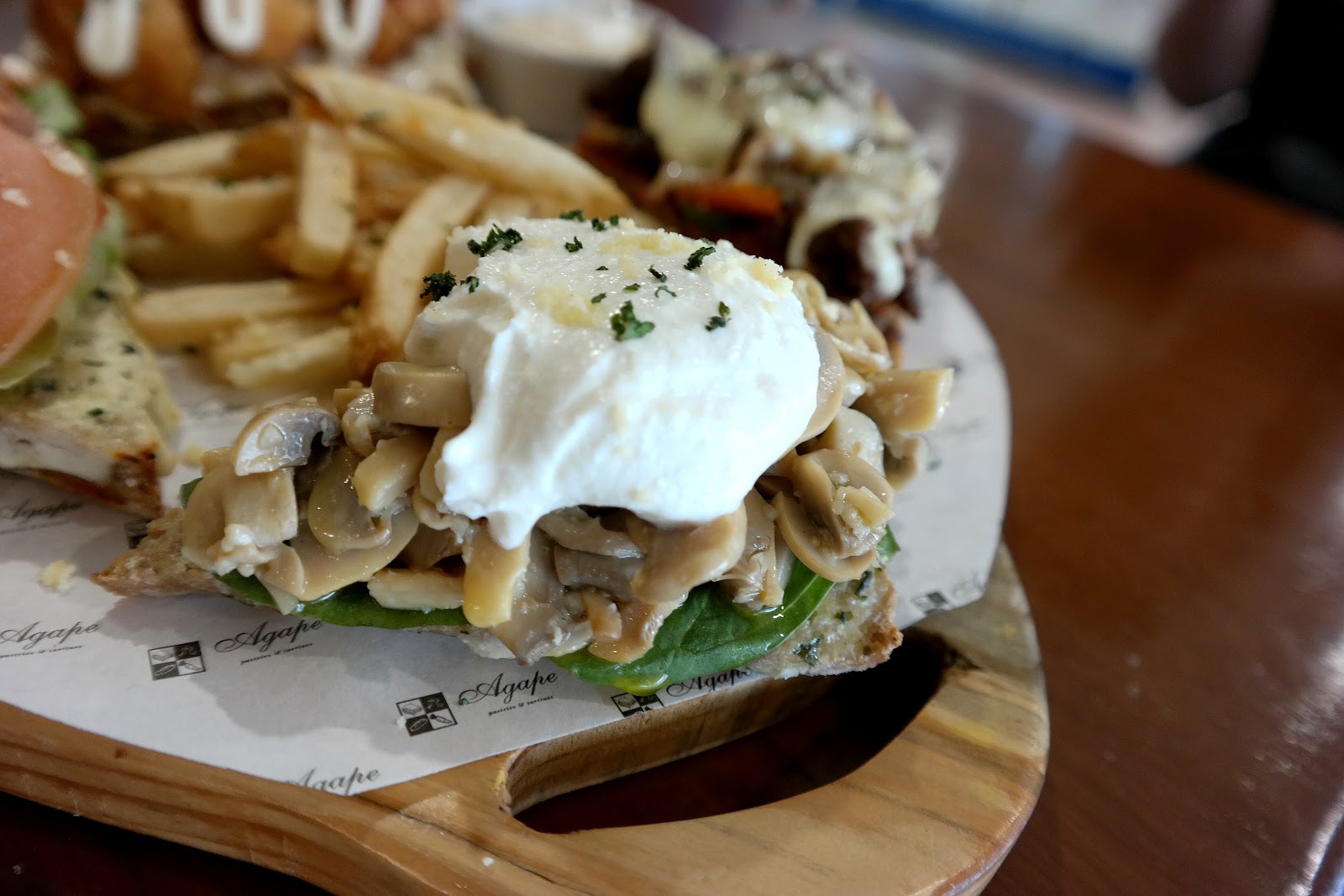 Sand Under My Feet: Agape Pastries and Tartines - SM Megamall