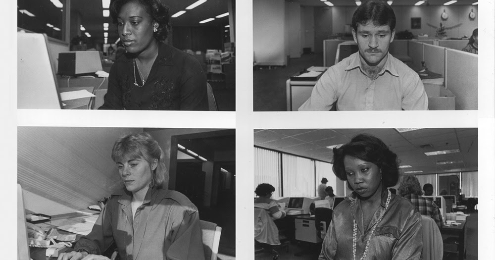 Emily's Photography Blog: Lee Friedlander At Work: MIT Computer Workers ...