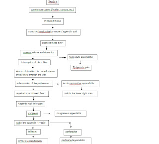Pathophysiology of Appendicitis - Nursing Care Plan