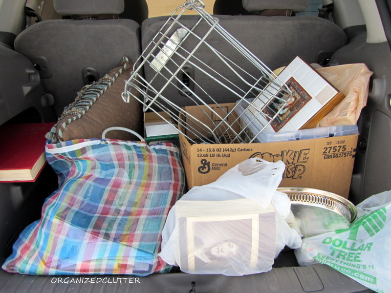 Junk in my Trunk - Organized Clutter