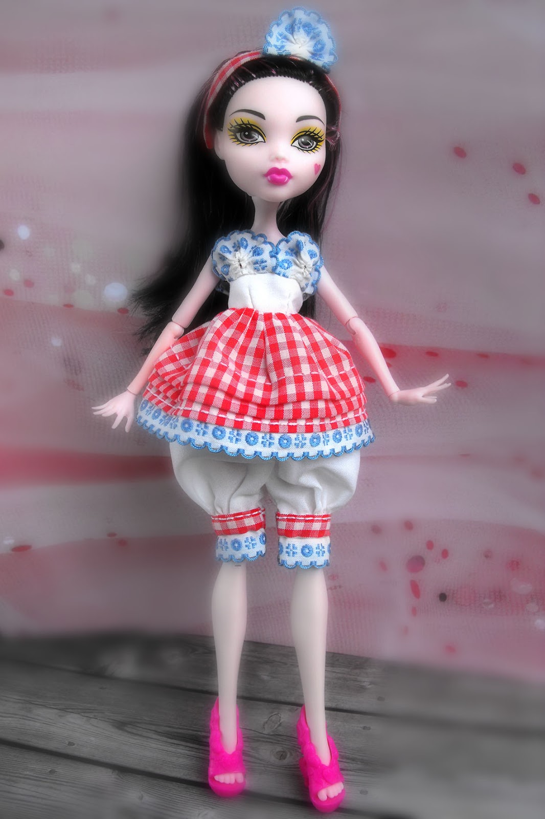 Magikk Monster high ooak dolls and clothes: Summer set red, white and ...