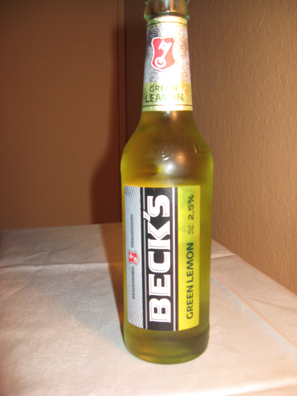 Radlers and mixed beer drinks Blog: Beck’s Green Lemon
