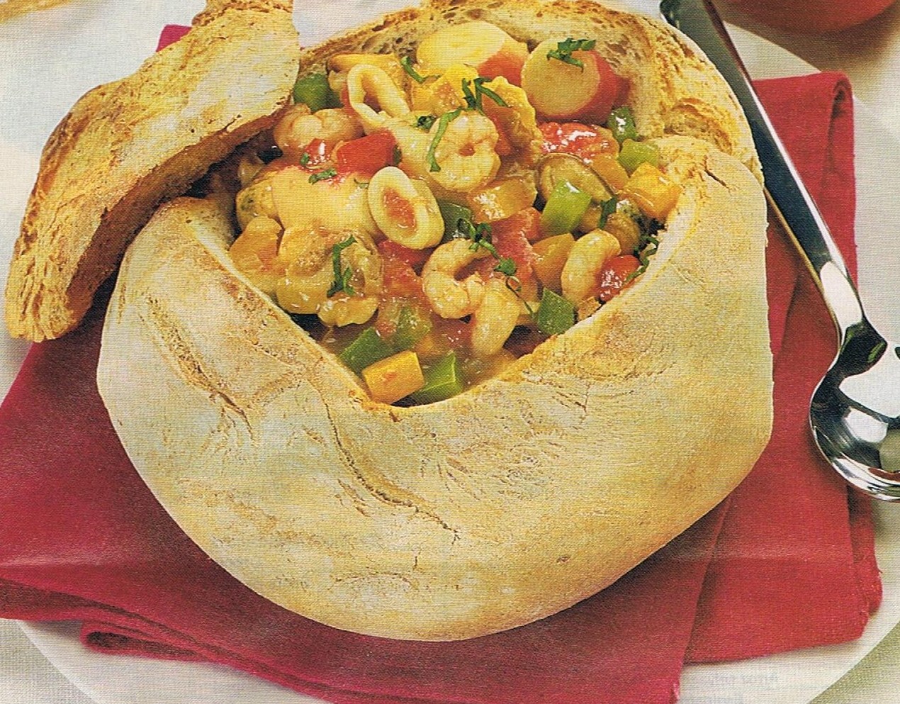 Culinária: Pão recheado