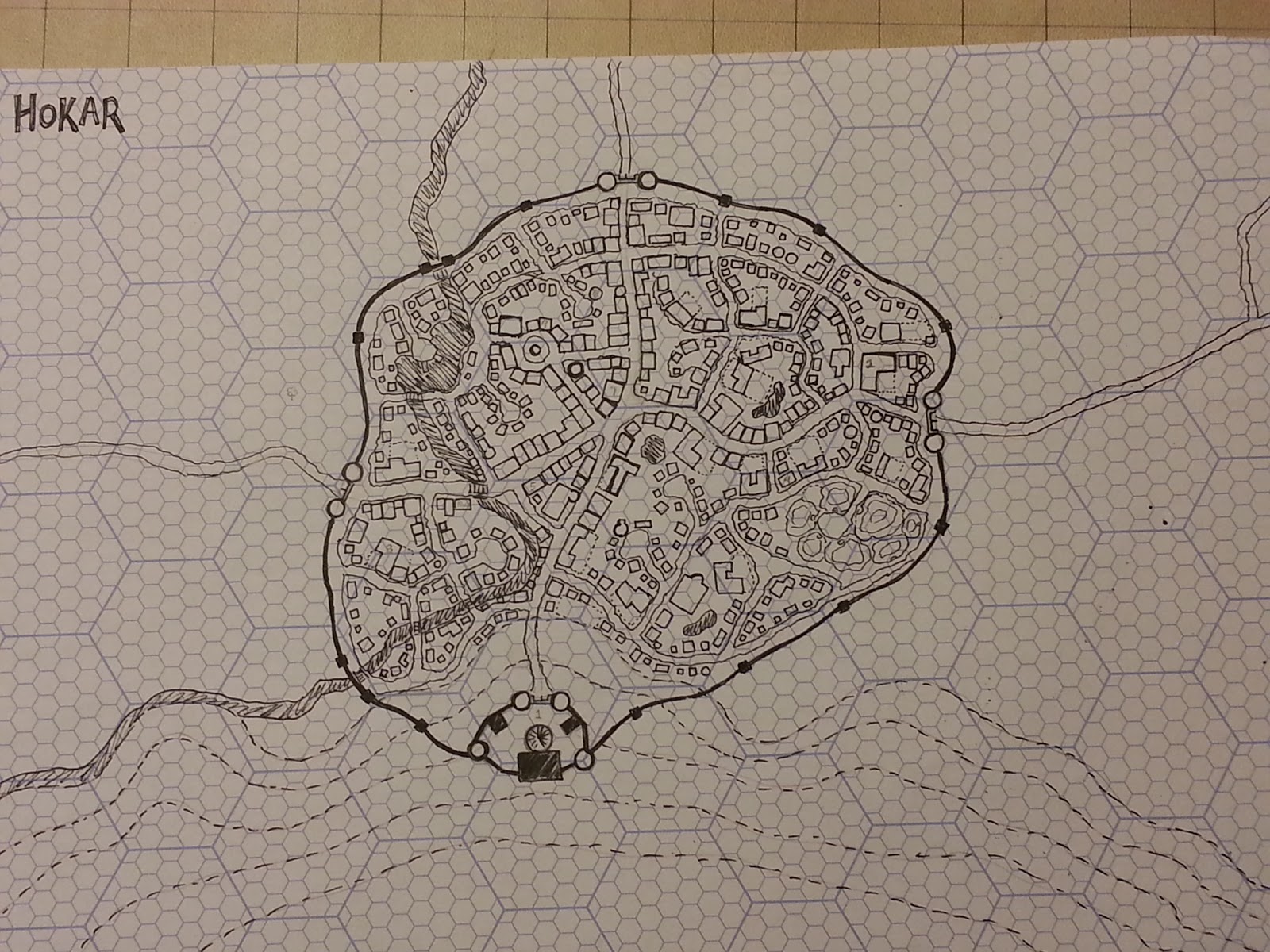 Greyhawkery: Sea Princes: Map of Hokar