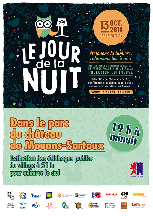 Aimé Legall sur la Toile: Samedi 13 Octobre : Le jour de la nuit 2018 Aimé Legall sur la Toile: Samedi 13 Octobre : Le jour de la nuit 2018