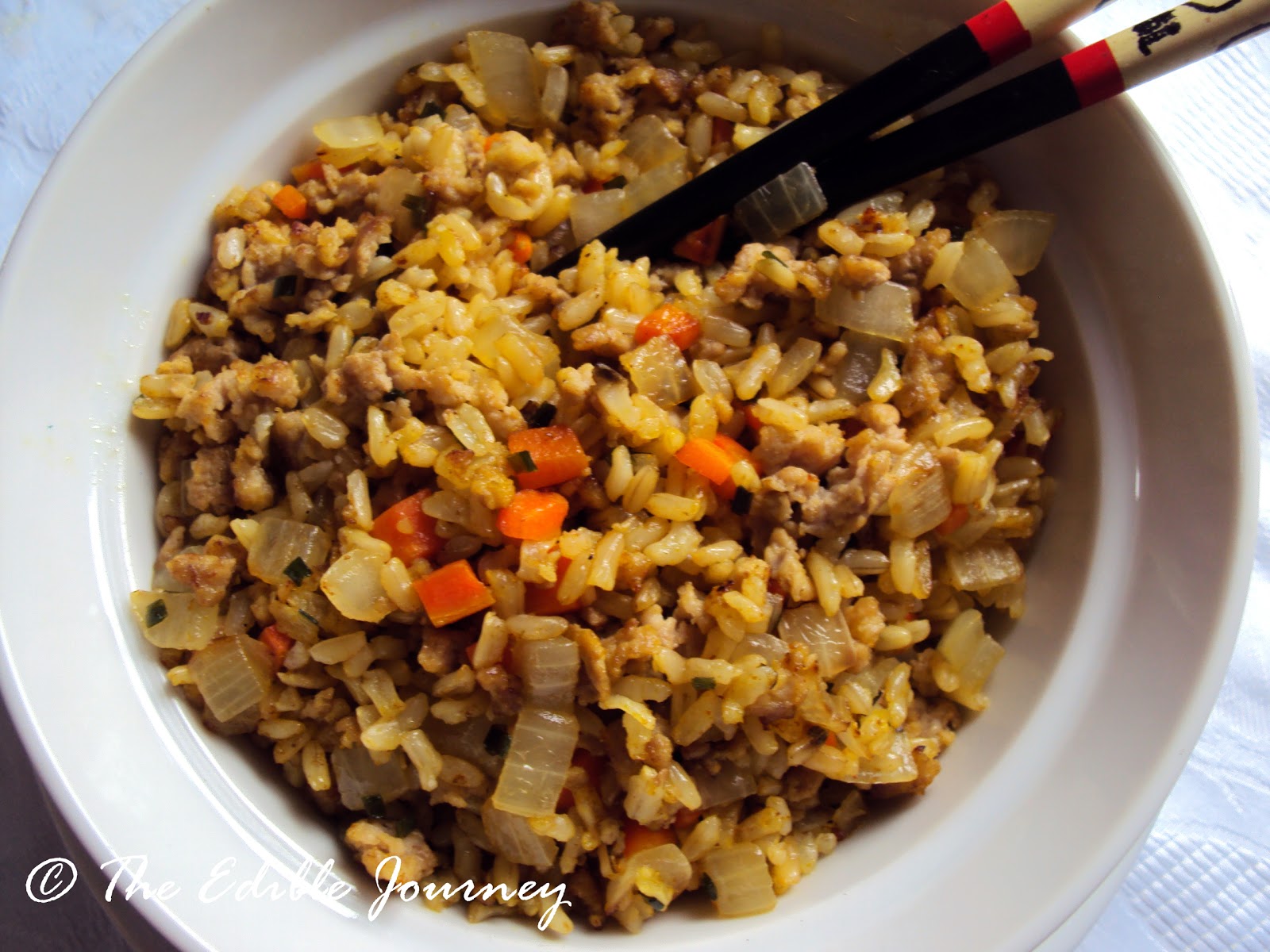 The Edible Journey: Curry Fried Rice