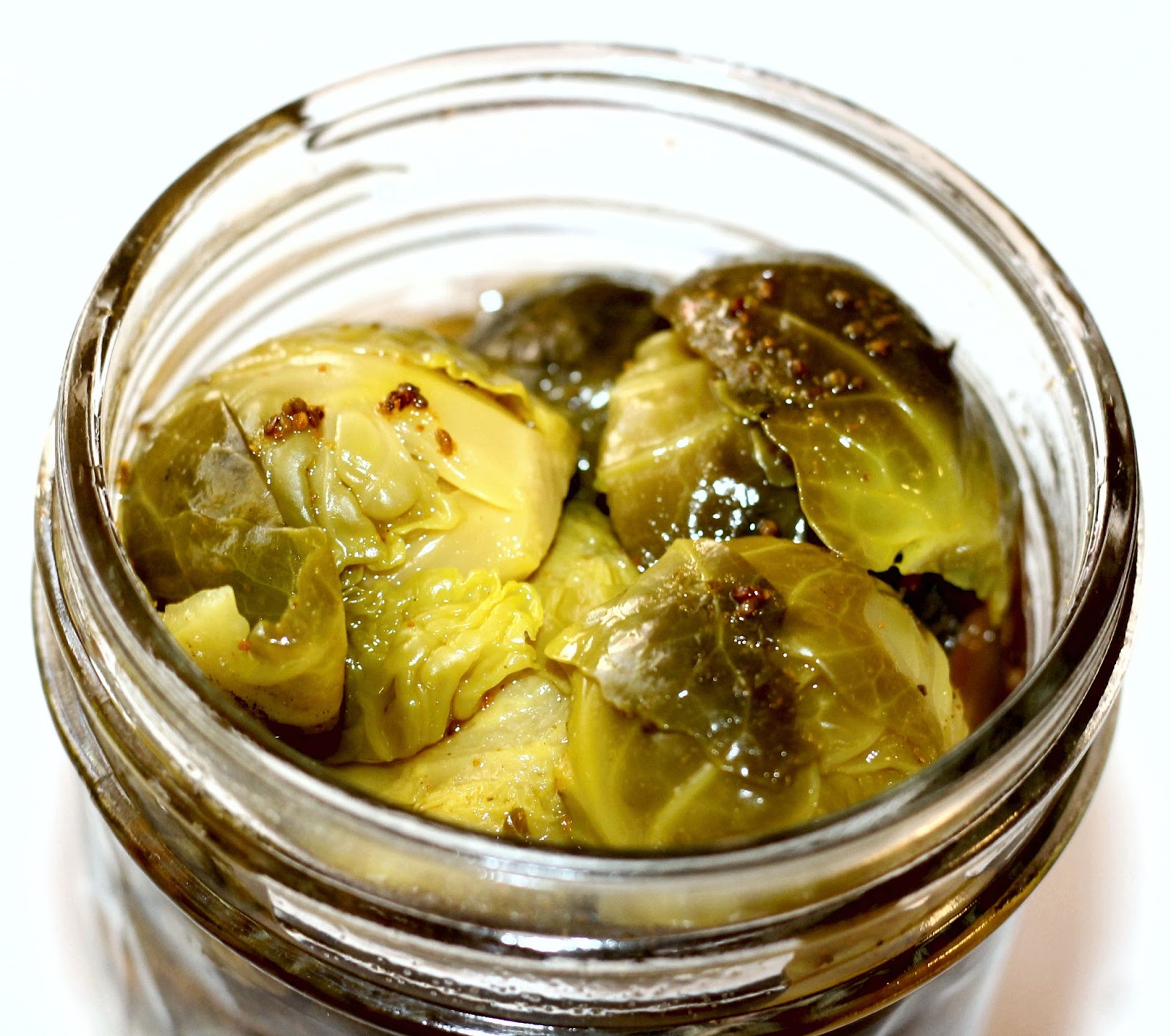 Cooking With Mary and Friends: Frog Balls {Pickled Brussels Sprouts}