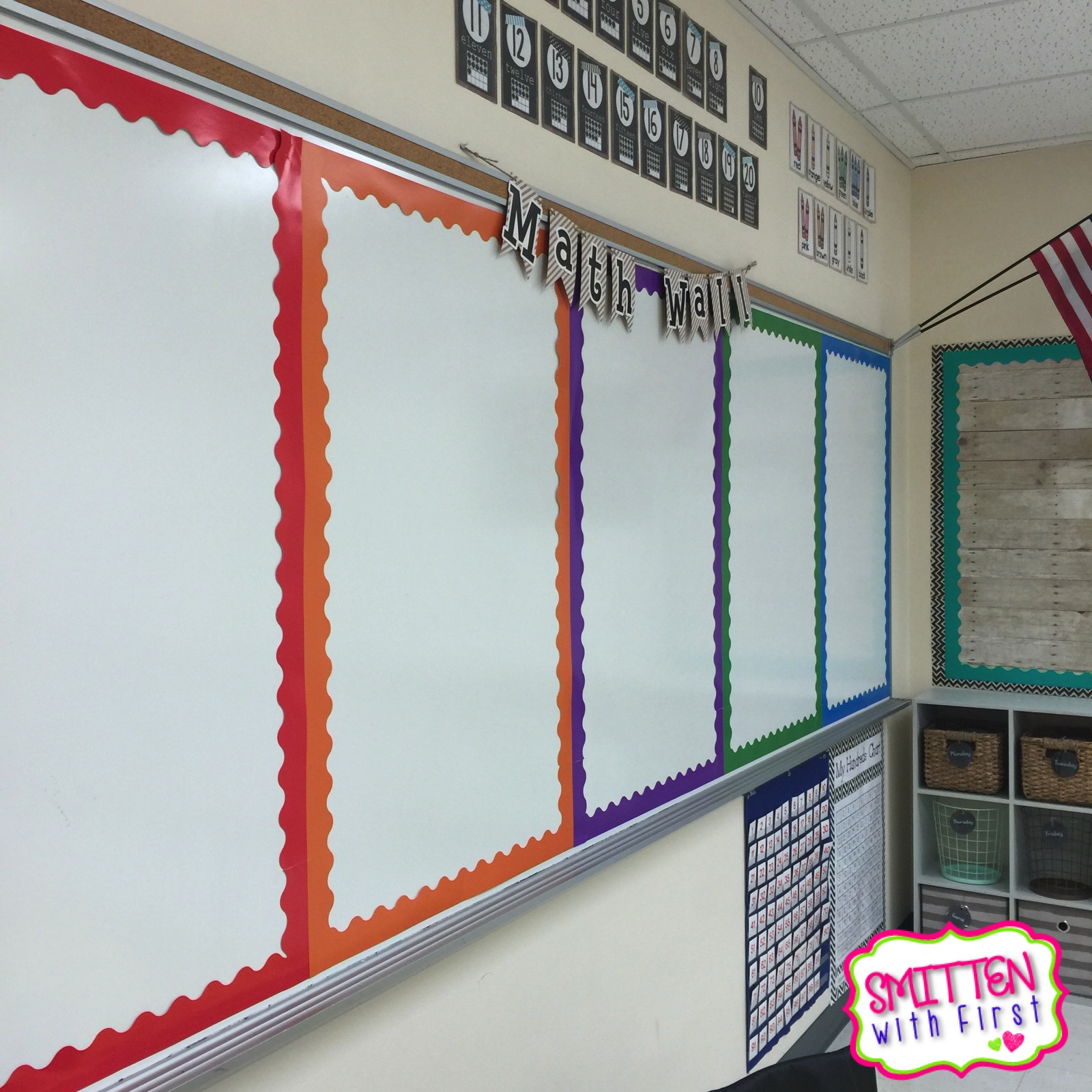 Classroom Tour with Free Decor and Posters - Smitten with First