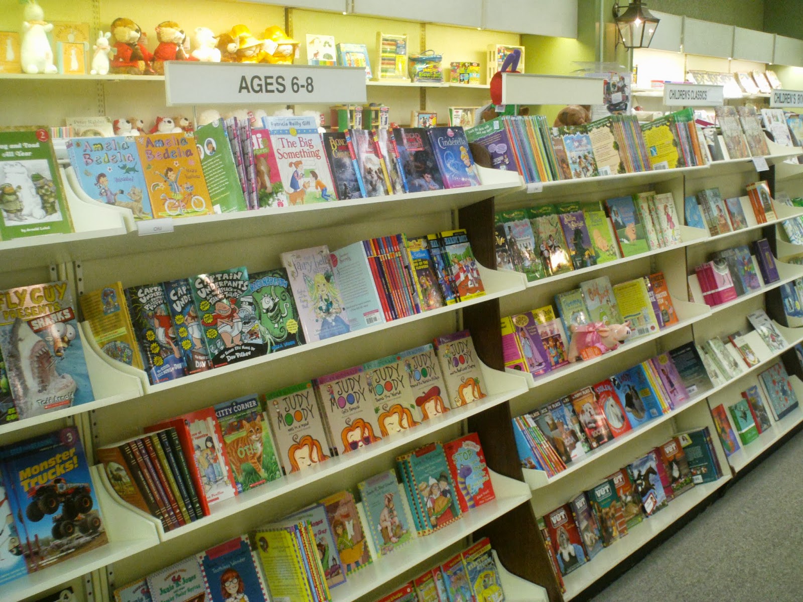 Burry Bookstore: Check Out the Kids' Section!