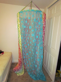 Heather's world as it is and changes: Reading Tent, Play Fort