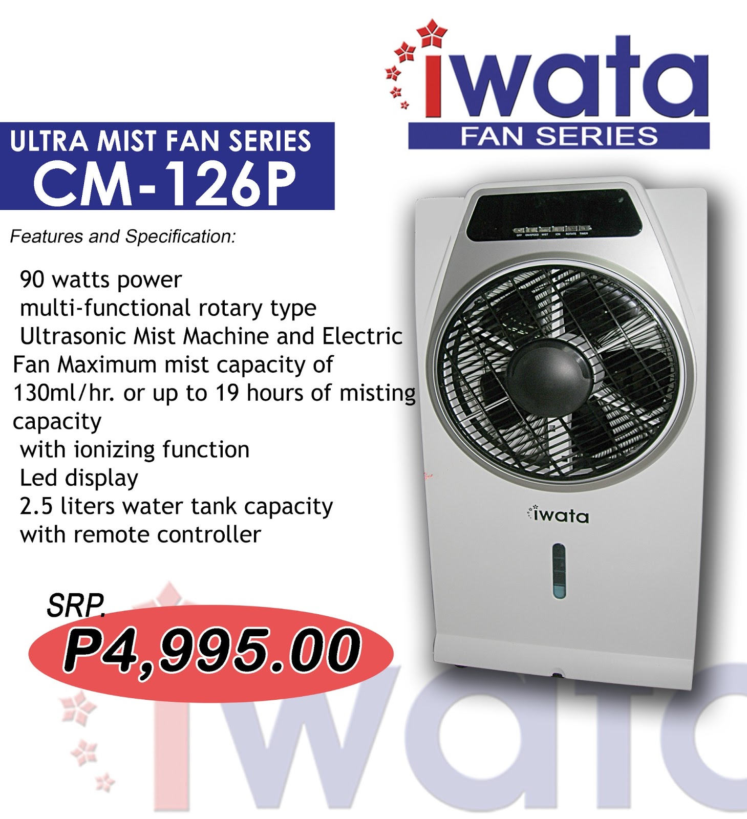 iwata products: iwata fan series