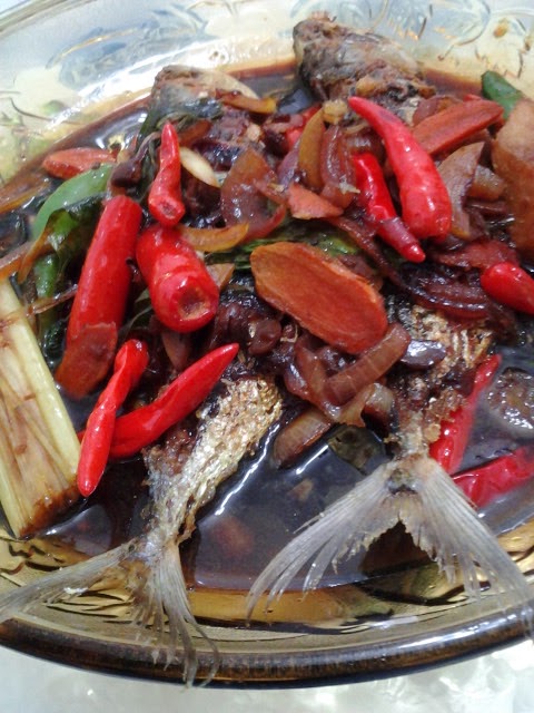 Enak Rasa Dari Dapur Kim: Ikan Kembung Kicap Taucu