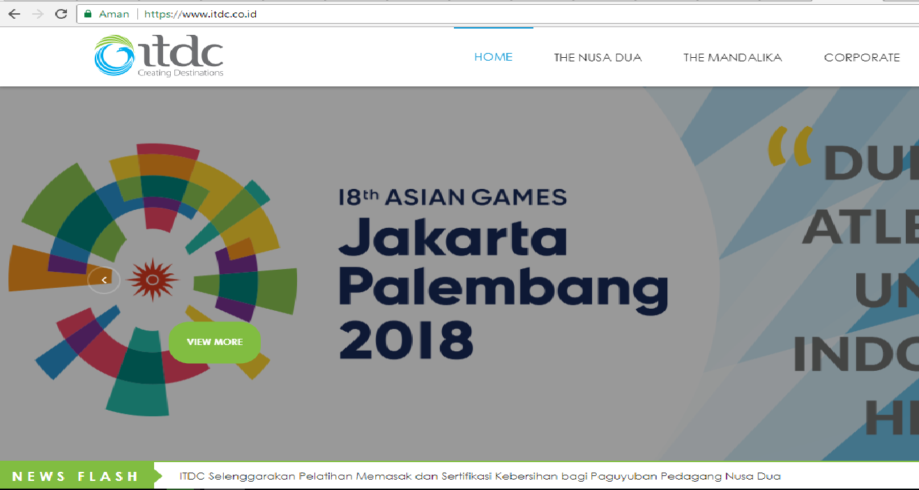 Indonesia Tourism Development Corporation (ITDC), Bukti Perkembangan ...