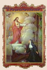 Alma Carmelita: Santa Margarida Maria Alacoque e o Sagrado Coração de Jesus