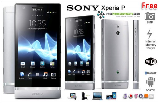 Next Generation Cell Phone: Sony Xperia P LT22i: Android Smartphone ...