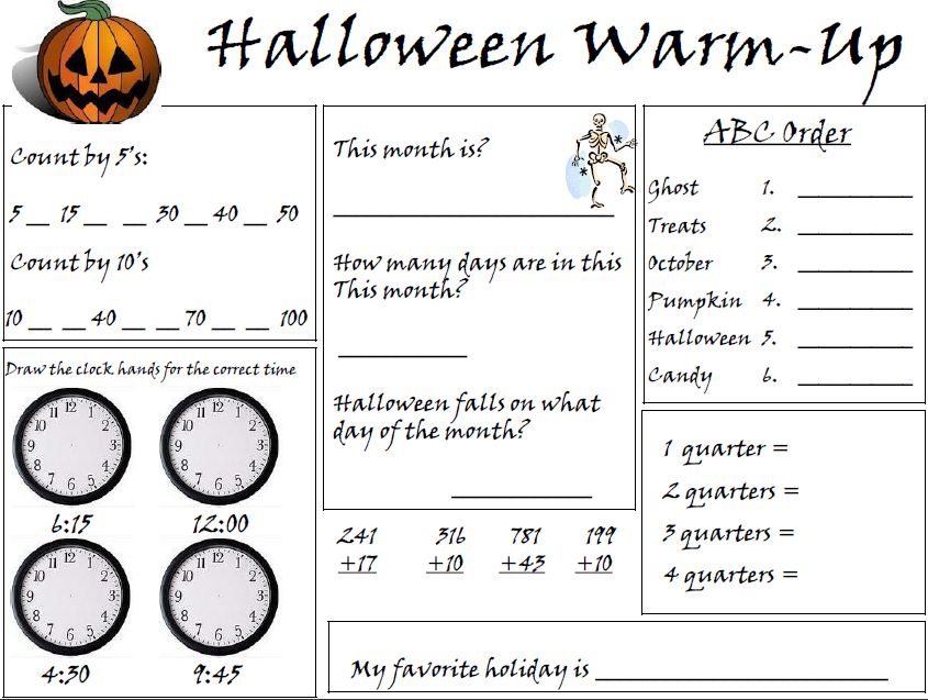 Empowered By THEM: Halloween Warm-Up