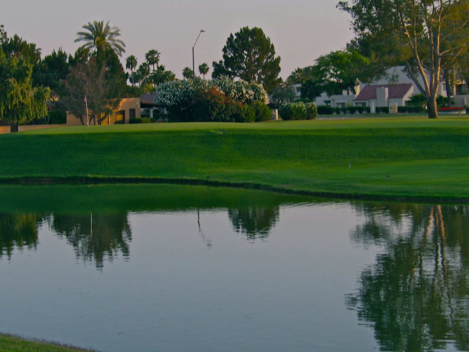 Scottsdale Daily Photo: Photo: McCormick Ranch lake, golf and houses