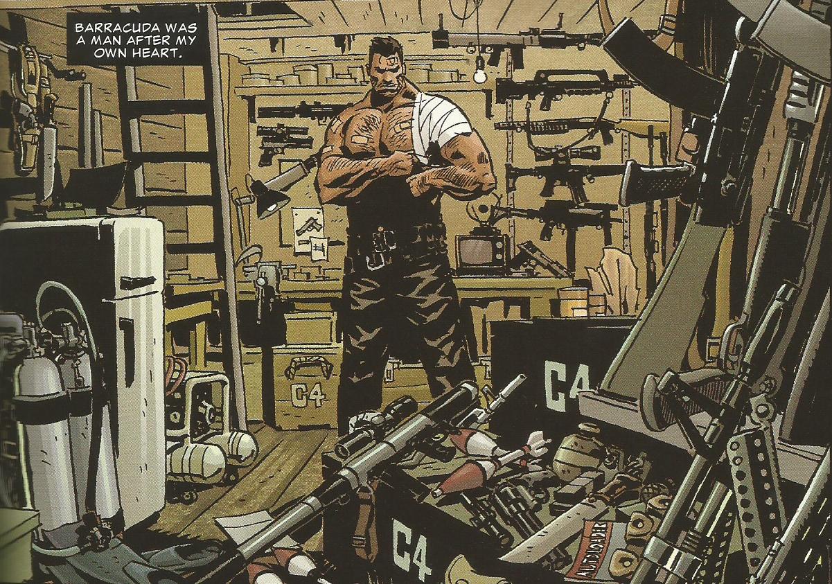 Thoughts Of A Workshy Fop: Punisher MAX Book 6: Barracuda (#31-36)