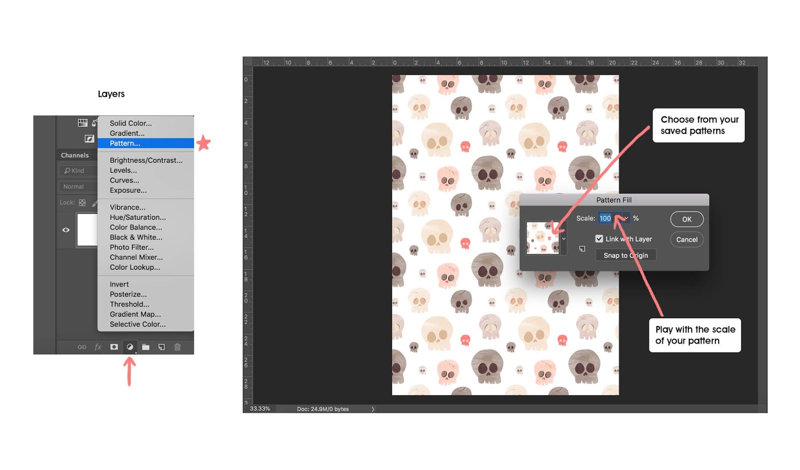 Polly Vadasz: Repeat Pattern Tutorial