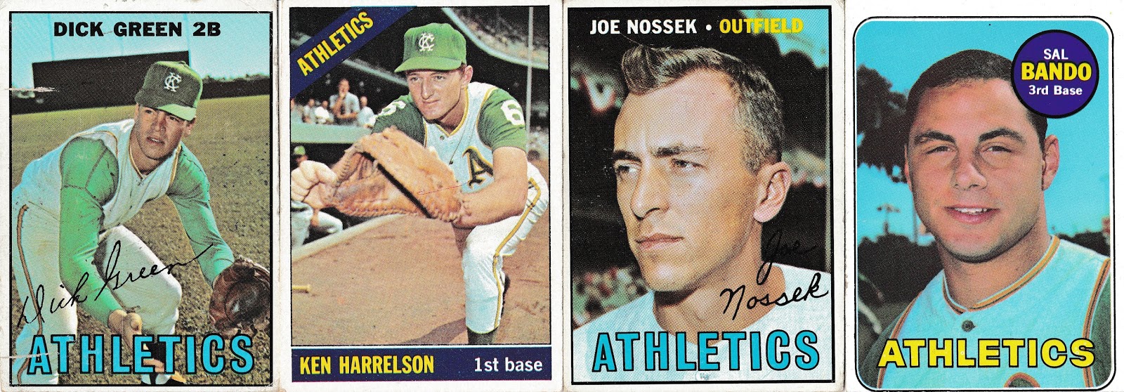 1967 Topps Baseball: The 1967 Athletics