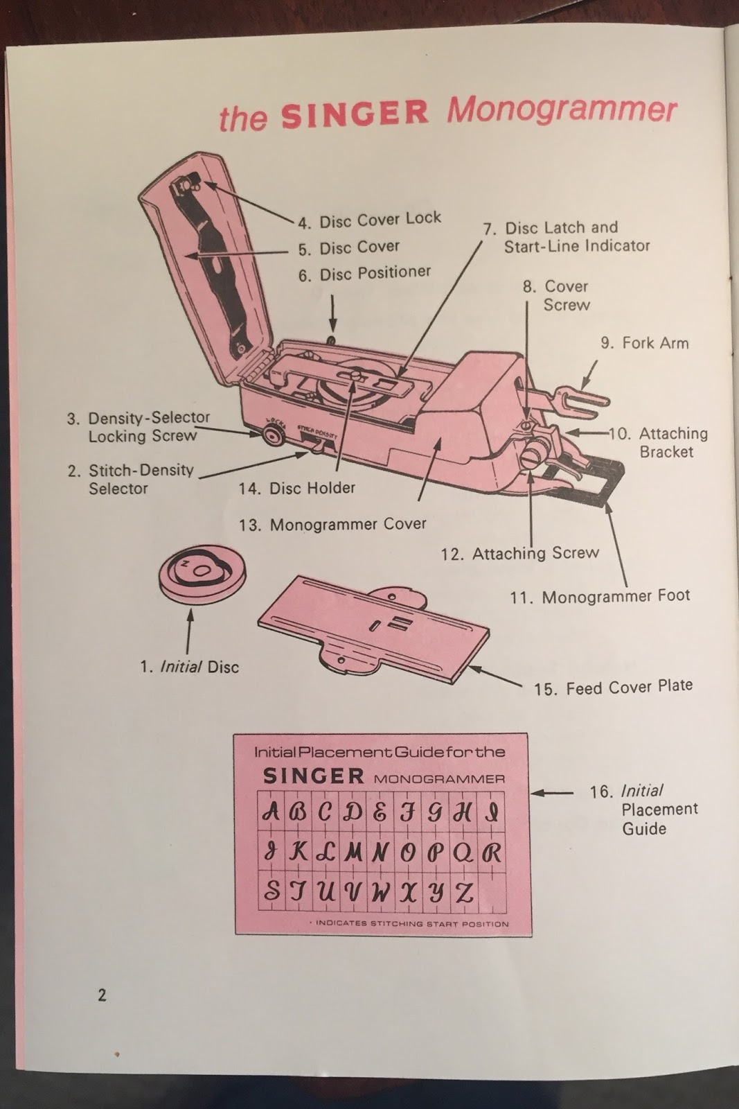 Reclaimed Stitches: Singer Monogrammer - the "other" one
