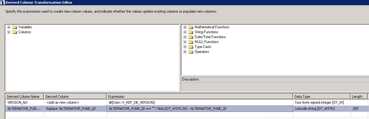 HICK: NULL values in field(s) or row(s) handling in SSIS Expression HICK: NULL values in field(s) or row(s) handling in SSIS Expression