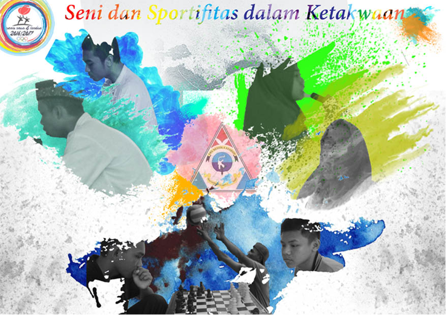 Karya Poster Seni, Takwa, dan Keolahragaan - SMAN 4 Kendari