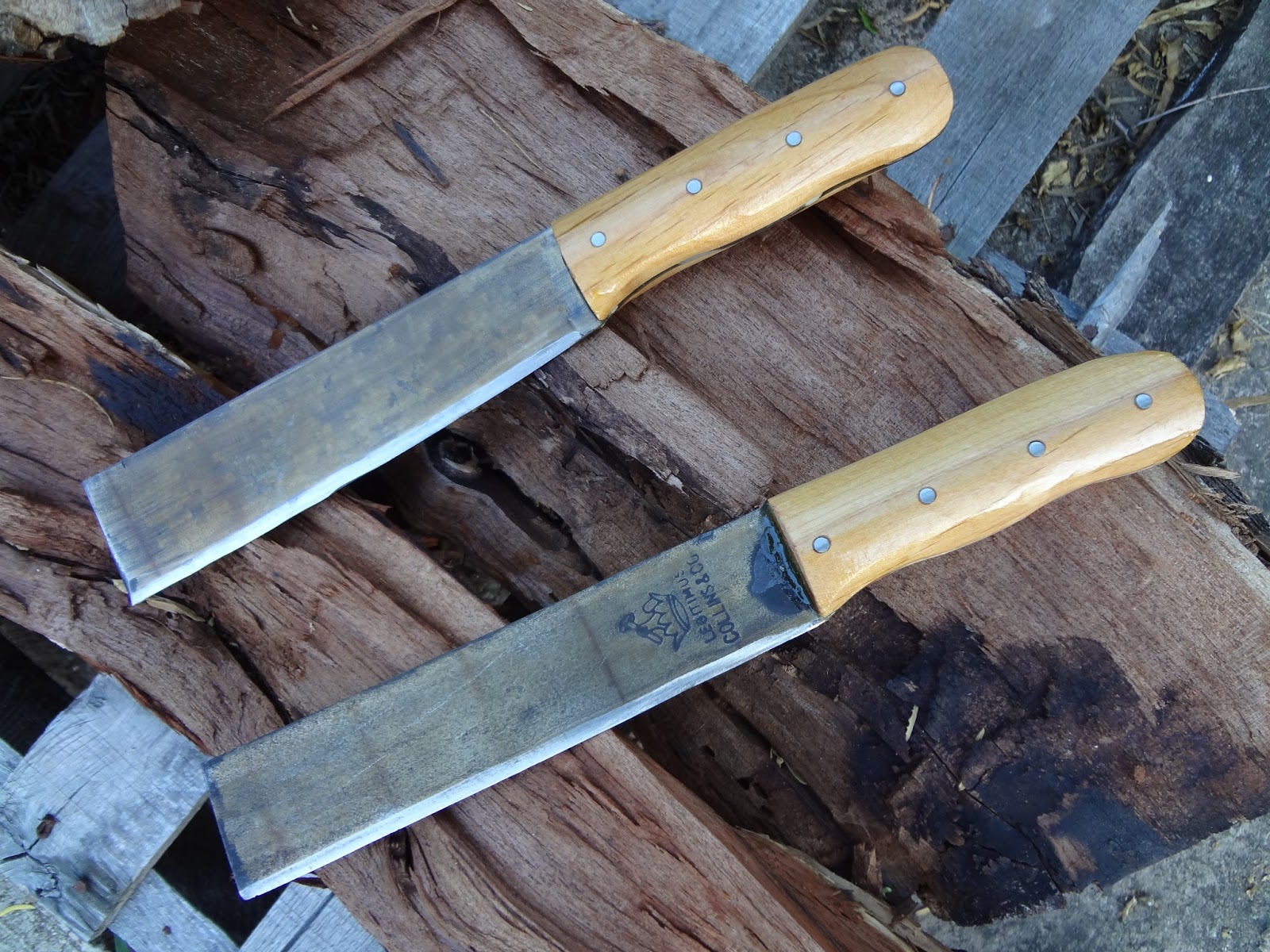Woods Roamer: How to Turn an Old Machete Blade into a Pig Knife