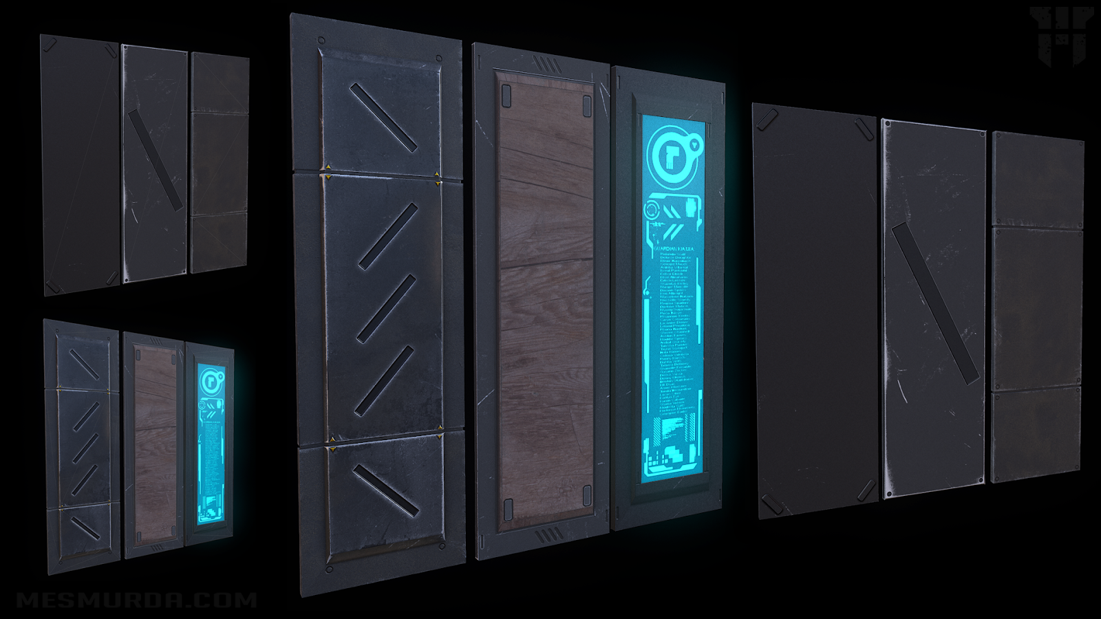 mesmurda: Panel texture