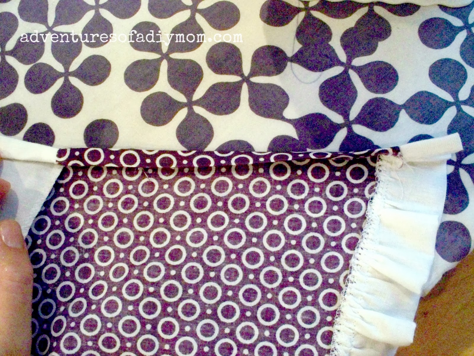 How to Make a Circle Wrap-Around Ruffle Skirt - Adventures of a DIY Mom