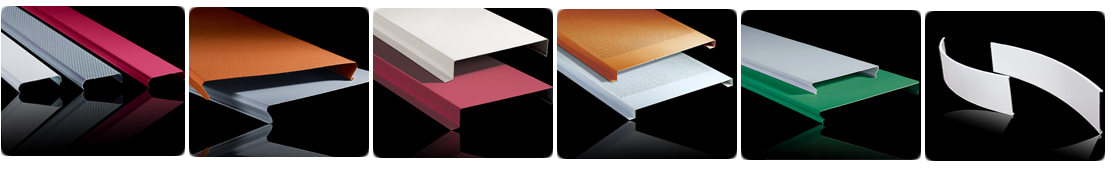 Aluminium ceiling and wall panel: Aluminum lay in and clip in ceiling