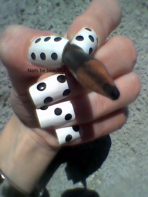 Nails be beautiful: Dice nails / Kocka nokti