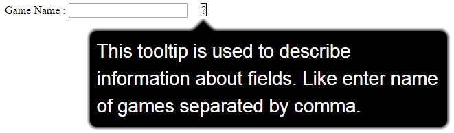 World Of Information Technology: How To Create Best Tooltip Only Using ...