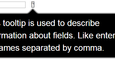 World Of Information Technology: How To Create Best Tooltip Only Using ...