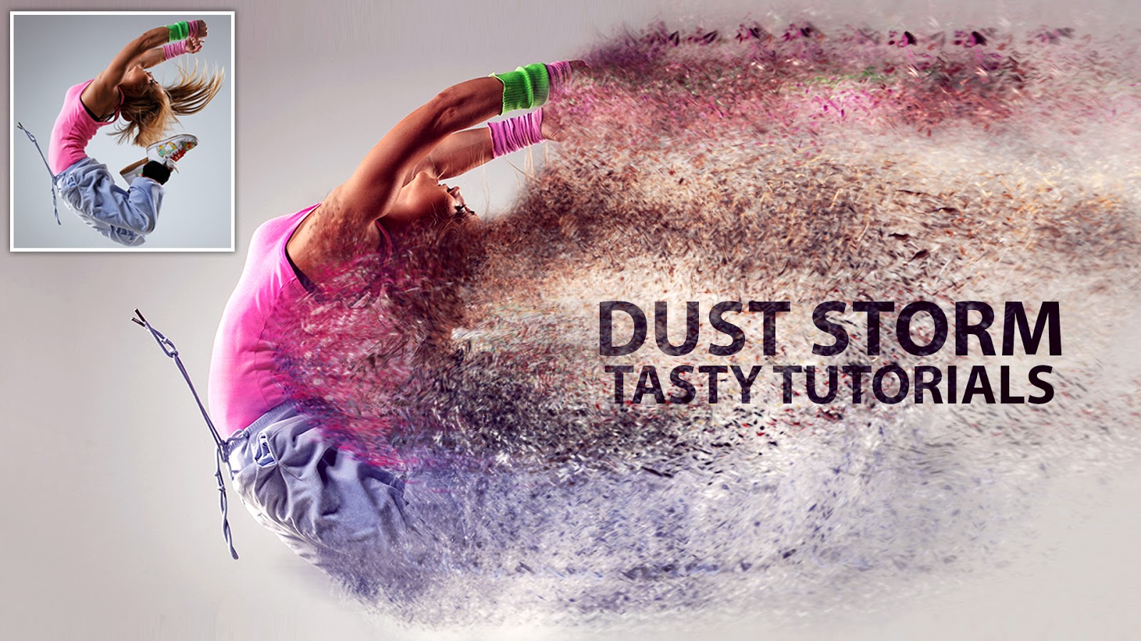 Amazing Dust Storm Photo Effect Photoshop Tutorial - Tasty Tutorials