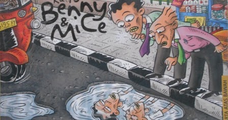 Kartun Benny & Mice : Jakarta Atas Bawah - cahayapustaka.com