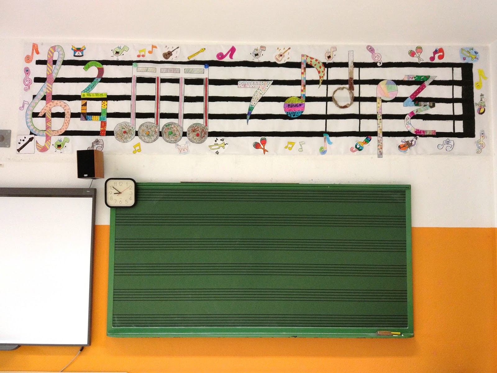 Música en El Palmeral: DECORANDO LA CLASE DE MÚSICA