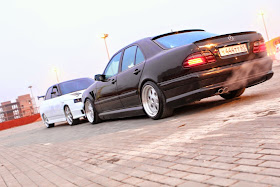 BENZTUNING: Mercedes-Benz W210 with MAE Wheels