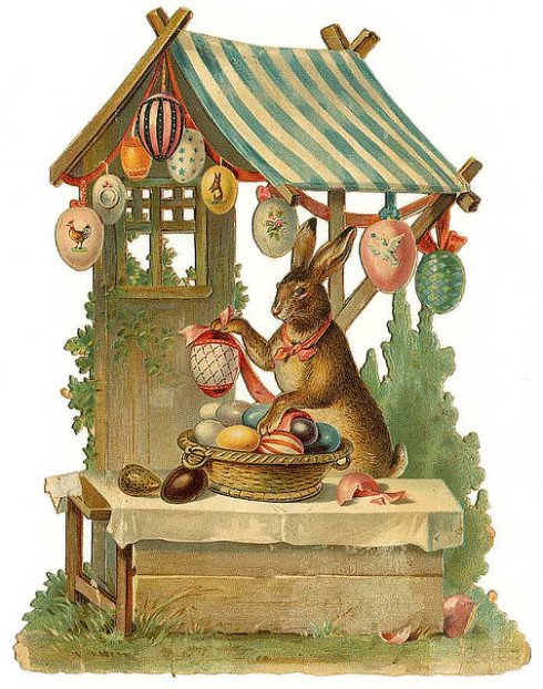 Content in a Cottage: Vintage Easter Greetings