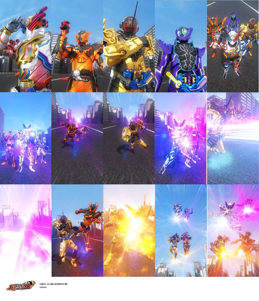Kamen Rider Ganbarizing Updates:New Ganbarzing Cards Set