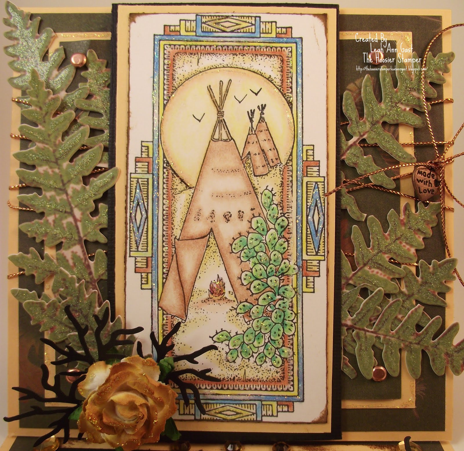 Handmade OOAK Cards by The Hoosier Stamper: Native American Indian ...