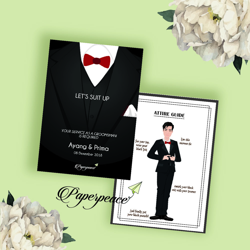 paperpeace: Customize Bridesmaid & attire card