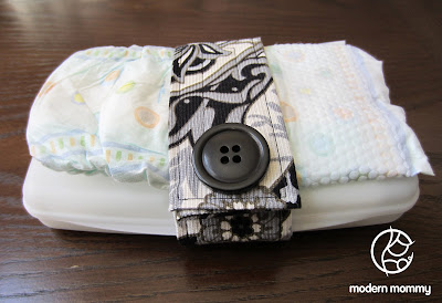 Modern Mommy: Make It Monday: Diaper Strap