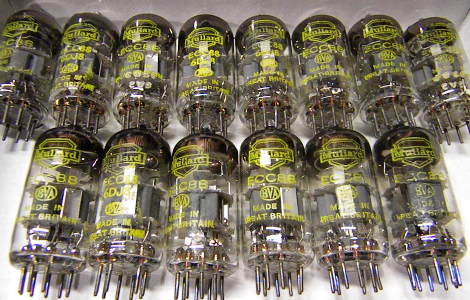 NOS Tube Store: Mullard ECC88 / 6DJ8 Great Britain