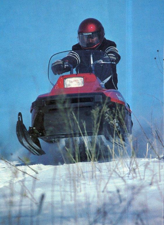 CLASSIC SNOWMOBILES OF THE PAST: 1983 YAMAHA BRAVO SNOWMOBILE