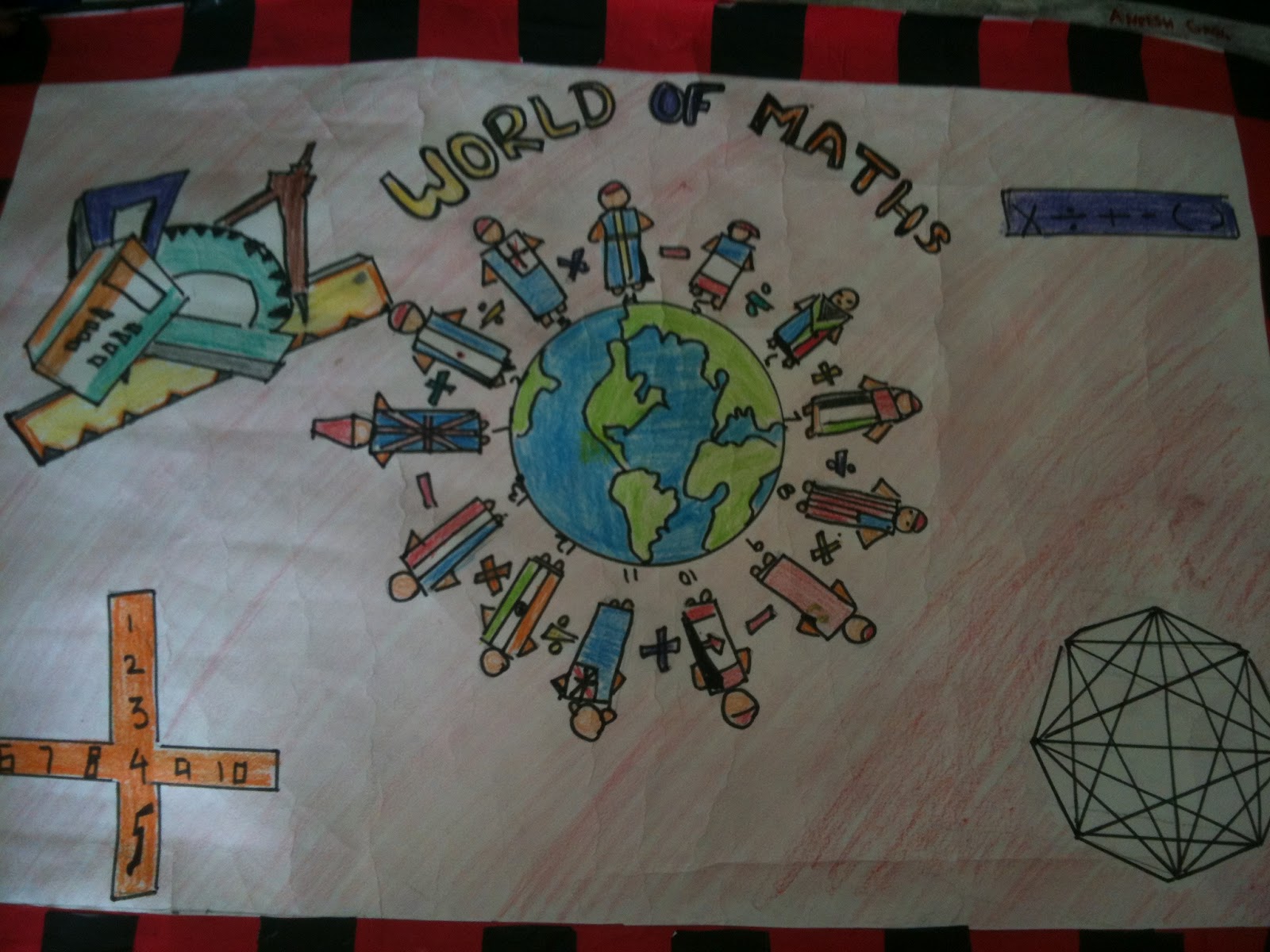 Bbps (Bal Bharati Public School), Rohini: Poster Making - World of Maths
