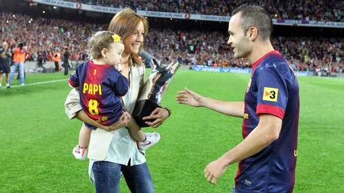 Andrés Iniesta Wife Anna Ortiz | Sports Club Blog