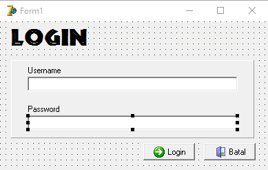Tutorial Membuat Form Login di Delphi ~ Sekripku